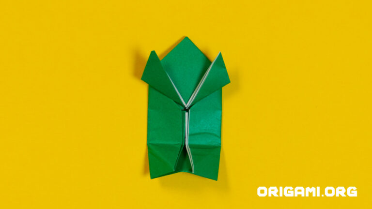 Origami Jumping Frog (part 2) - Origami.org